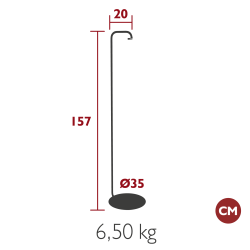 Balad Outdoor Lamp Stand By Fermob | Jardin NZ